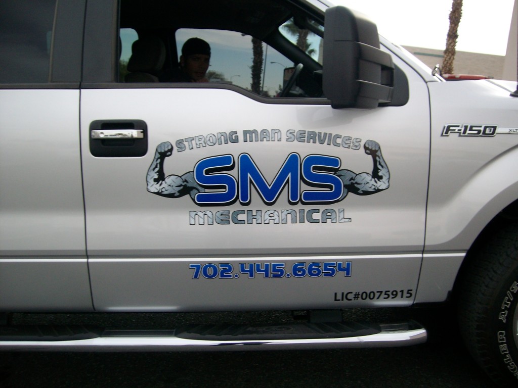 StrongMan Truck Decals3 - Patrick's Signs, Inc.