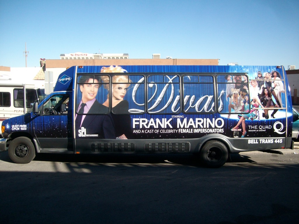 Divas Shuttle Bus Wraps - Patrick's Signs, Inc.