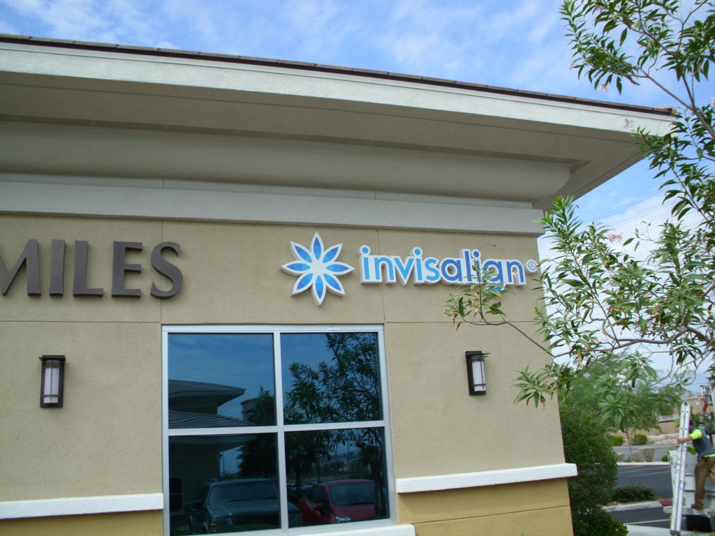 Invisalign Reverse Channel Letter Sign - Patrick's Signs, Inc.