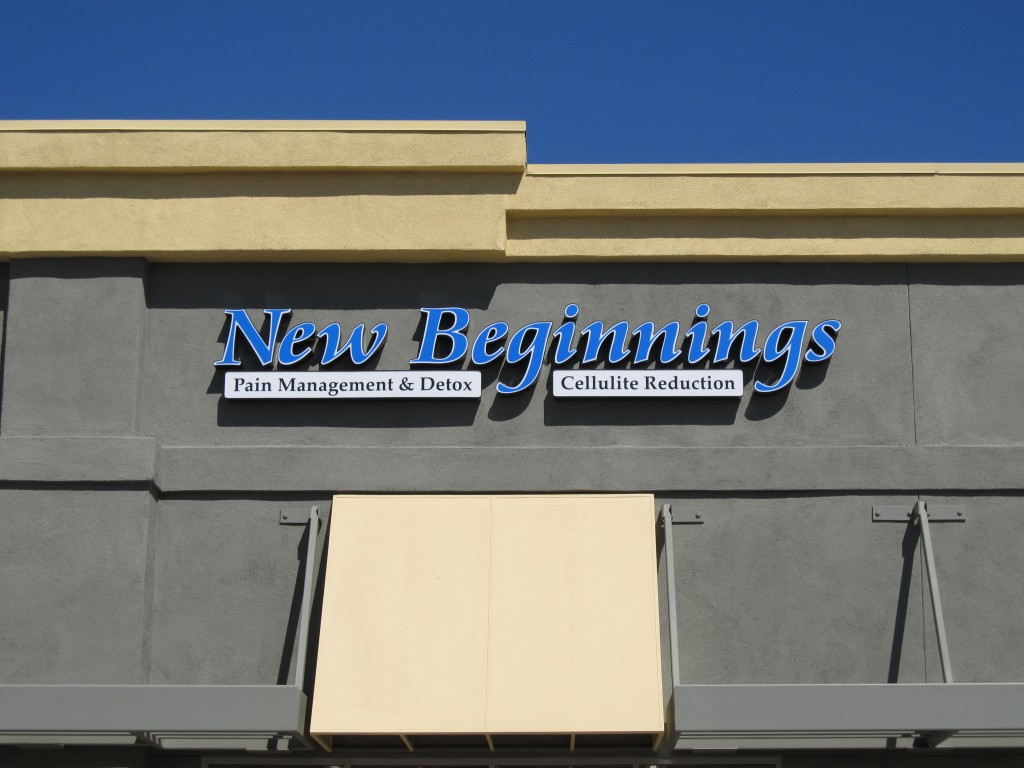 New Beginnings Channel Letter Sign - Patrick's Signs, Inc.